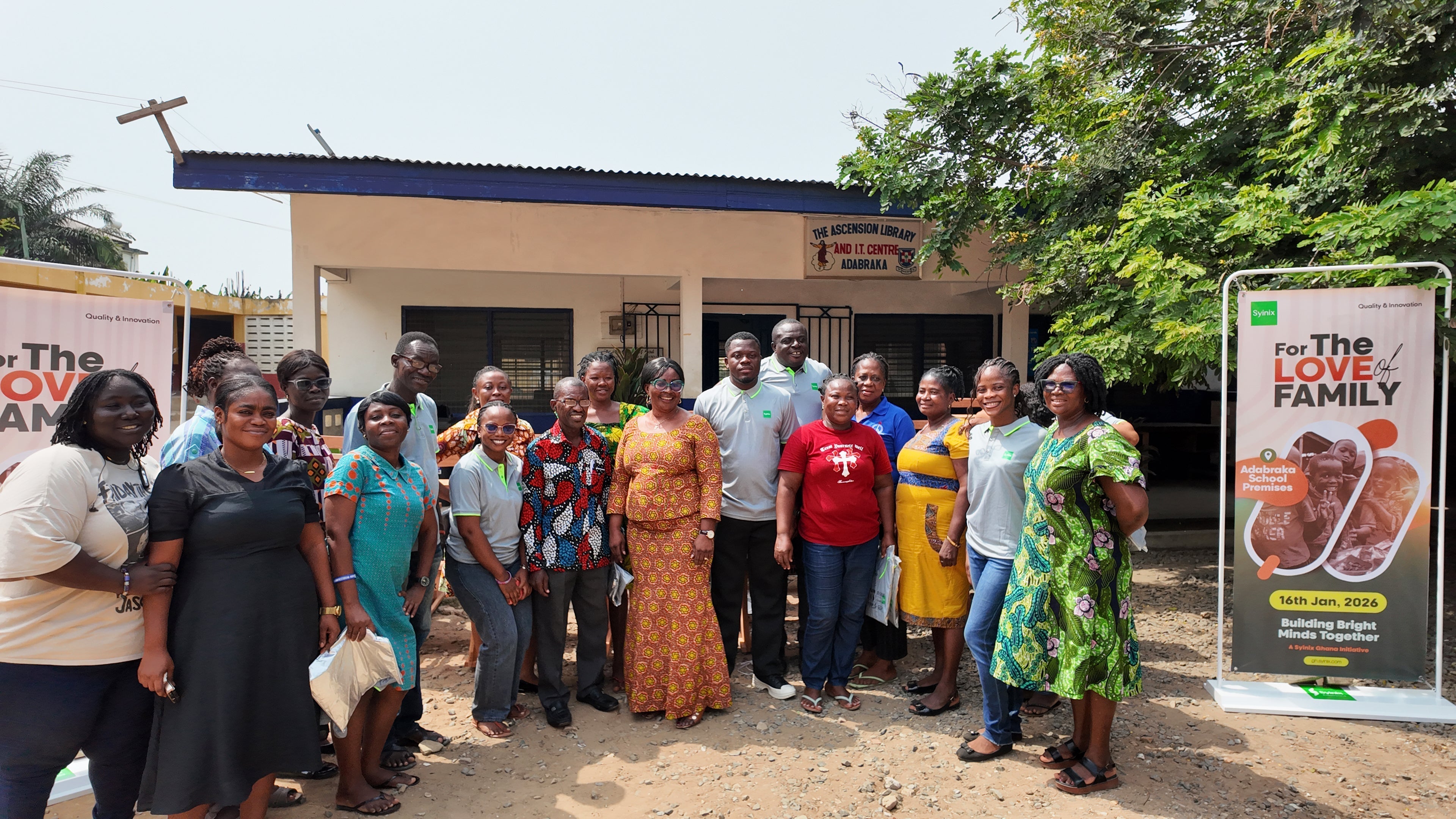 Syinix Ghana CSR: Building Bright Minds Through Education – SyinixGhana